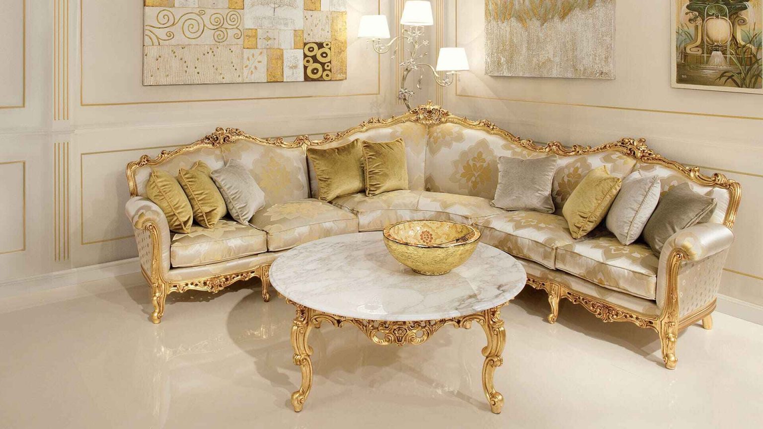 How to choose baroque-style furniture for your living area